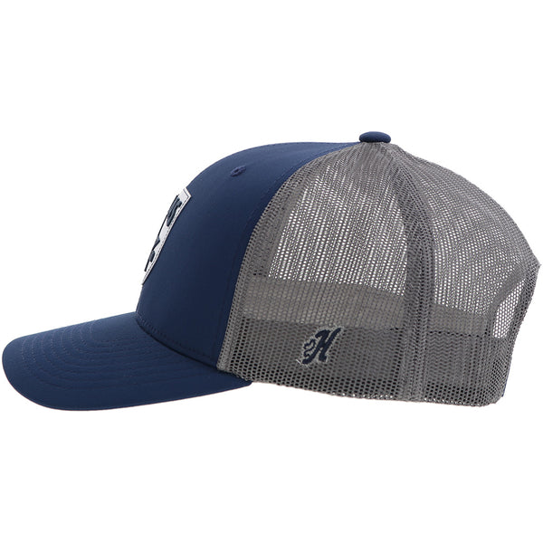 "Dallas Cowboys" Hat Navy/Grey w/ Patch – Hooey