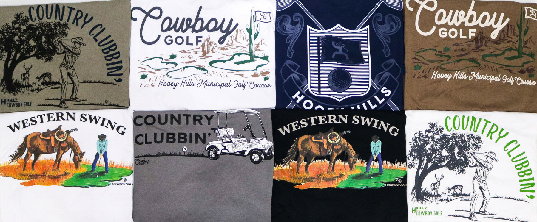 Cowboy Golf T-shirts