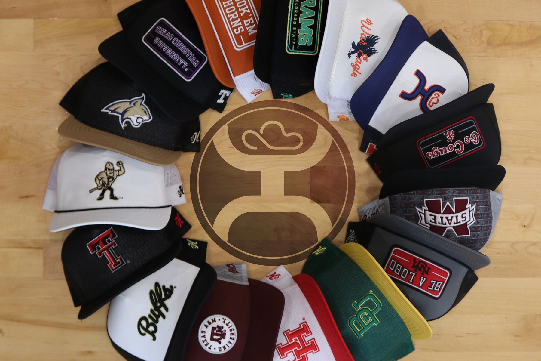 College Team Hats