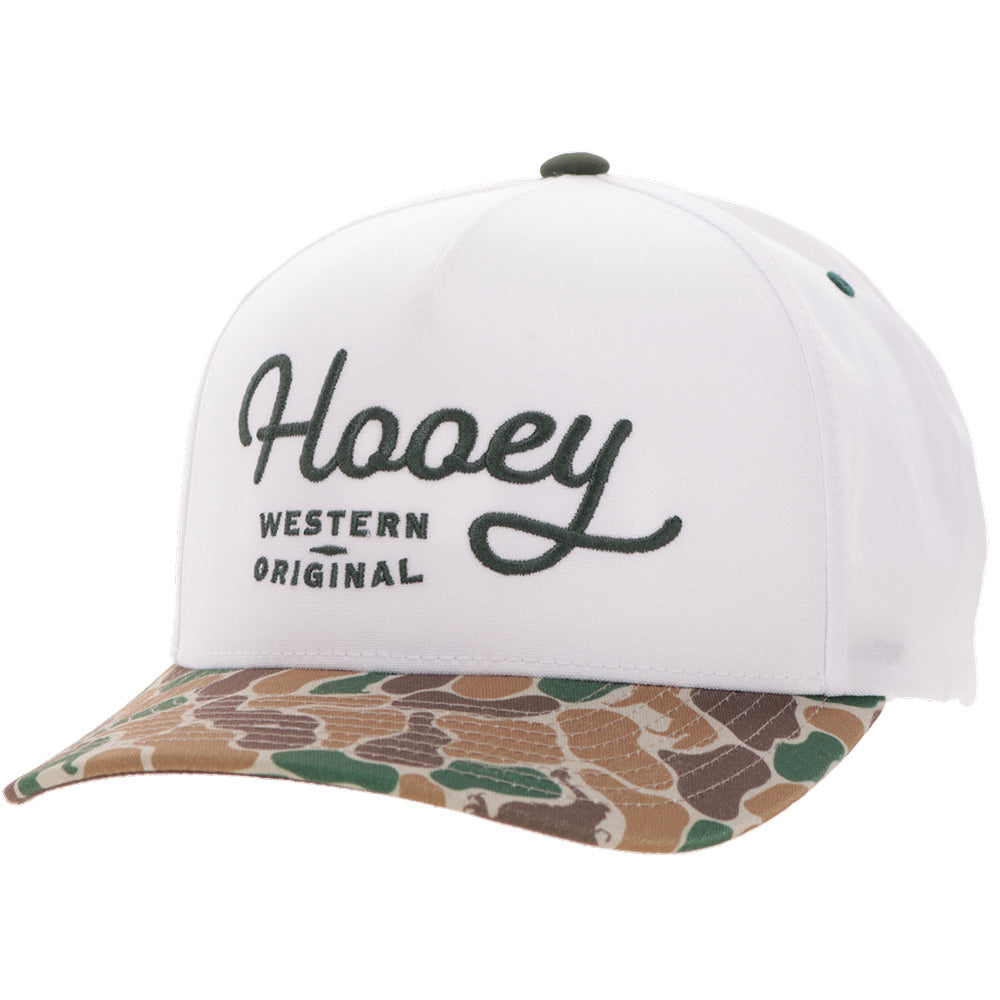 "OG" Hooey Hat White/Camo