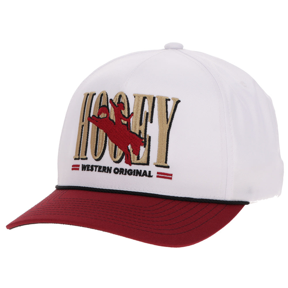 "Wild Ride" Hooey Hat White w/ Hooey Embroidered Logo