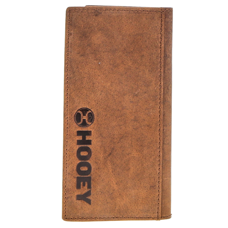 "Ranger" Tan w/Embroidered Accents Rodeo Hooey Wallet
