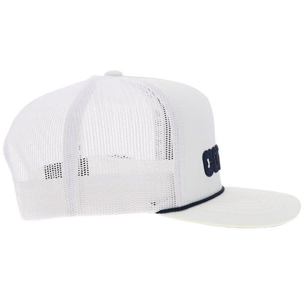 "Dallas Cowboys" Hat White w/Blue Cowboys Logo – Hooey
