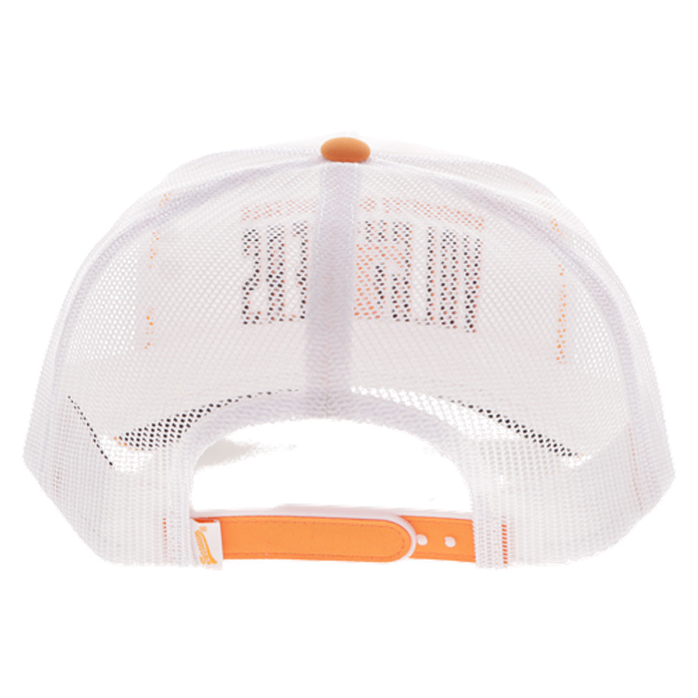 University of Tennessee Hat White w/ Orange & Black Logo