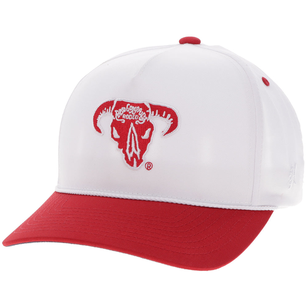 Bad Company Hat White/Red
