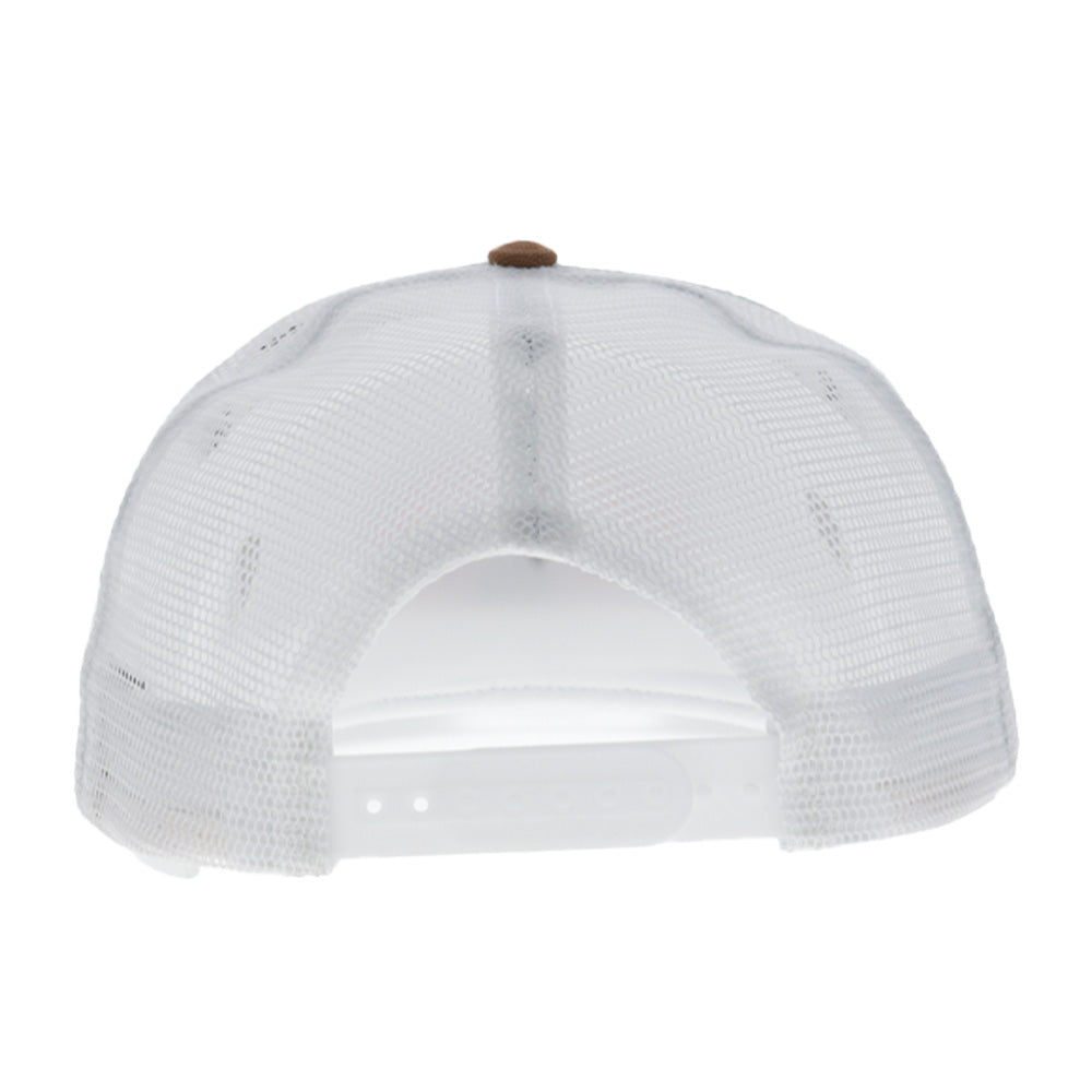 Bad Company Hat Tan & White w/Black & Red Logo