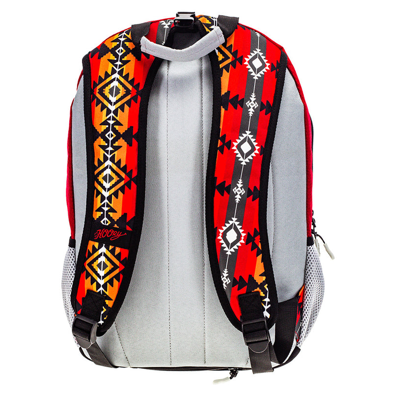 "Rockstar" Hooey Backpack Red & Grey