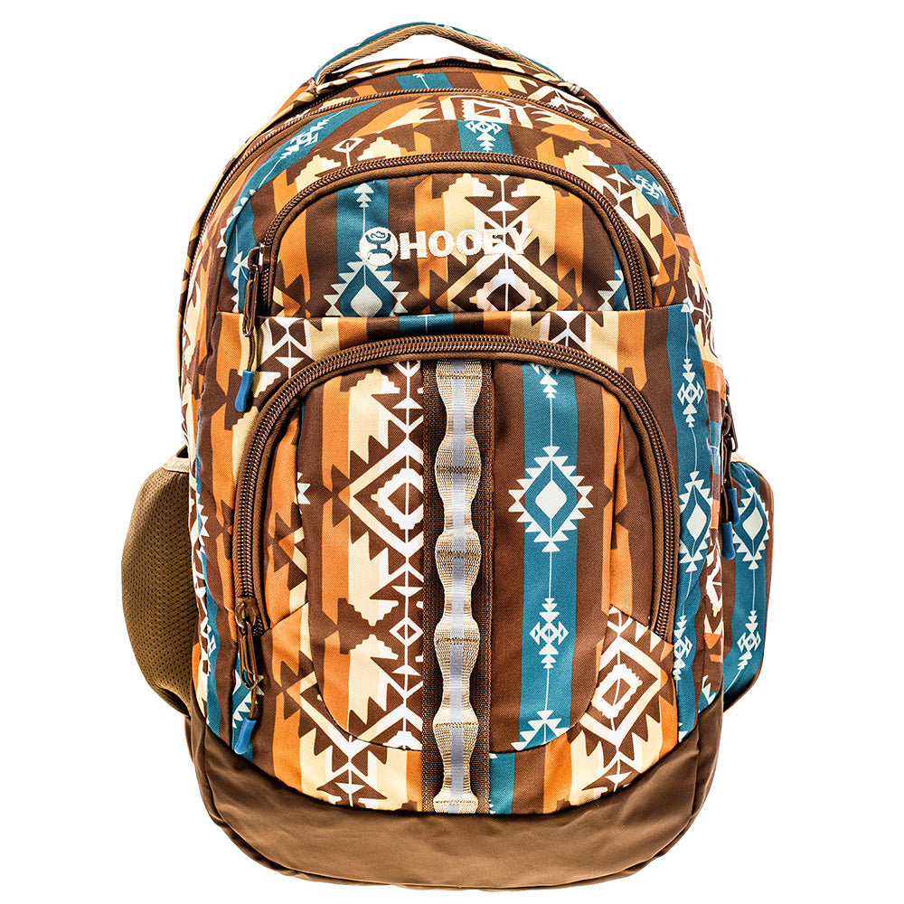 "Ox" Hooey Backpack Brown w/Aztec