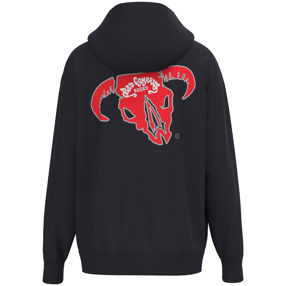 Bad Company Rodeo Hoody Black w/Red & White Logo