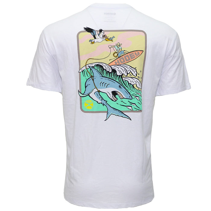 "Cowboy Surf" White T-shirt