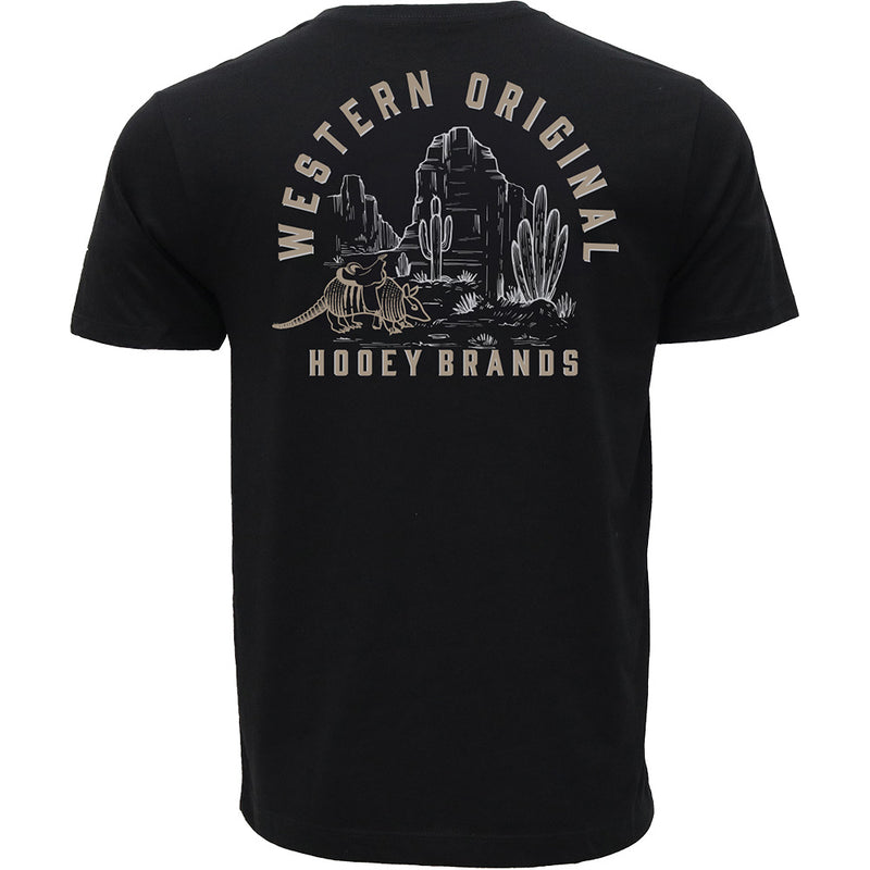 "Desert Dillo" Black T-shirt