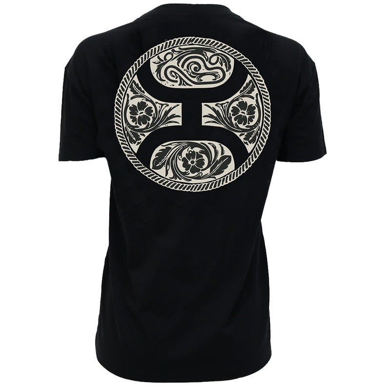 "Concho" Black w/White Hooey Logo