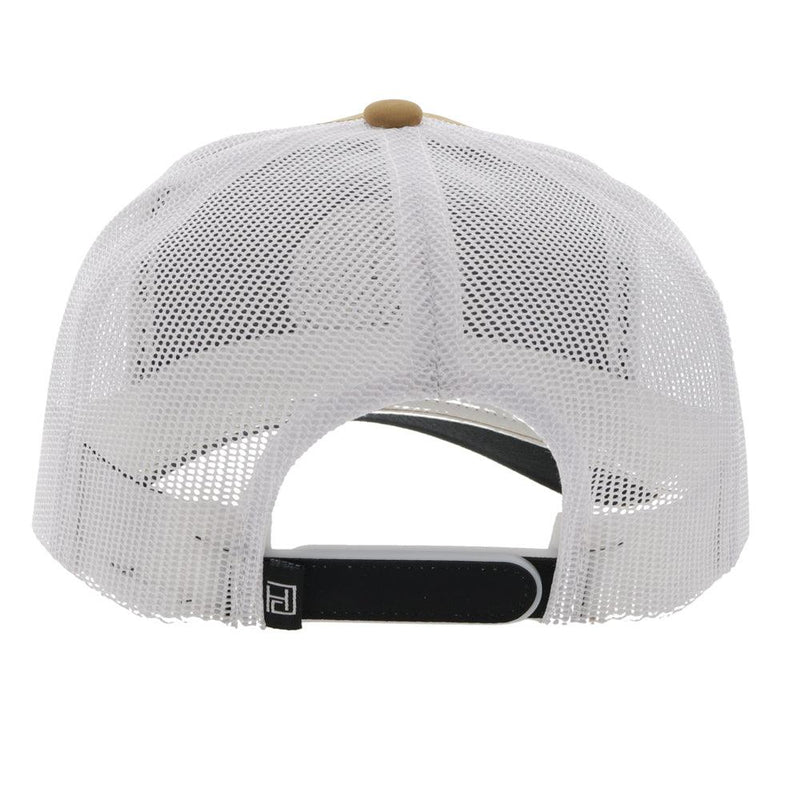 "Draw" Tan/White Hat