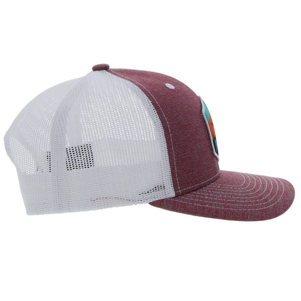 "Punchy" Maroon/White Hat – Hooey