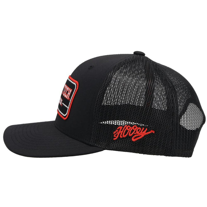 Black Texas Tech Hat w/ Vintage Red Raiders Logo | Hooey Hats & Caps