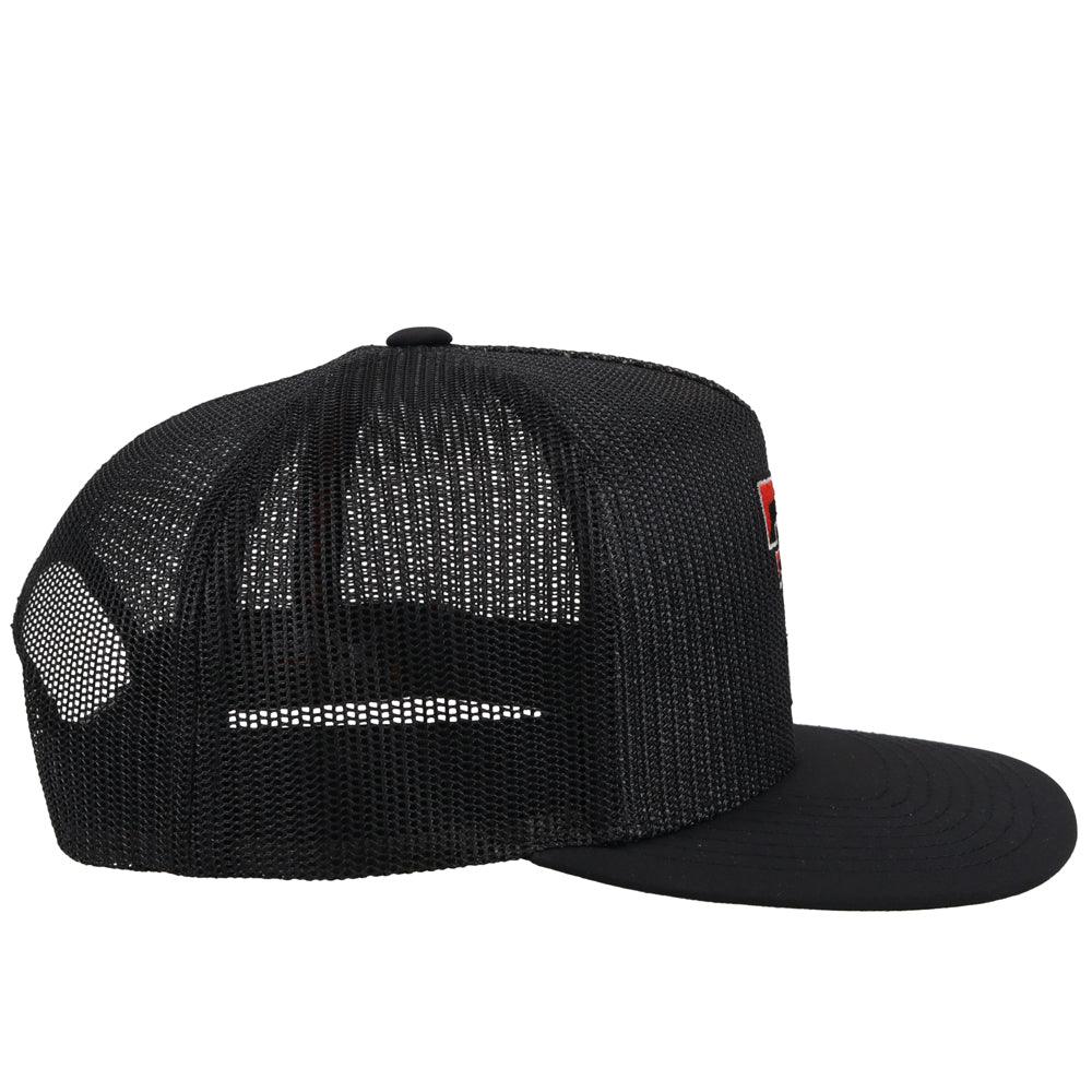 Black Texas Tech Hat w/ Double T Logo | Hooey Red Raiders Collection